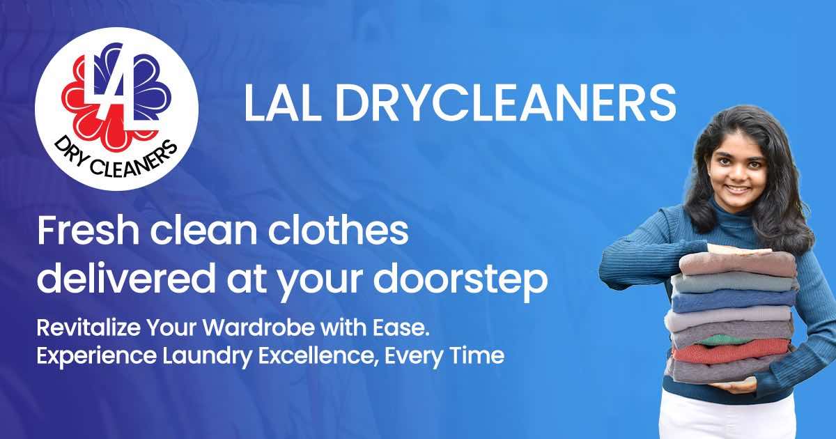 Saree roll pressing services by Lal Dry Cleaners in Kochi Ernakulam Kerala